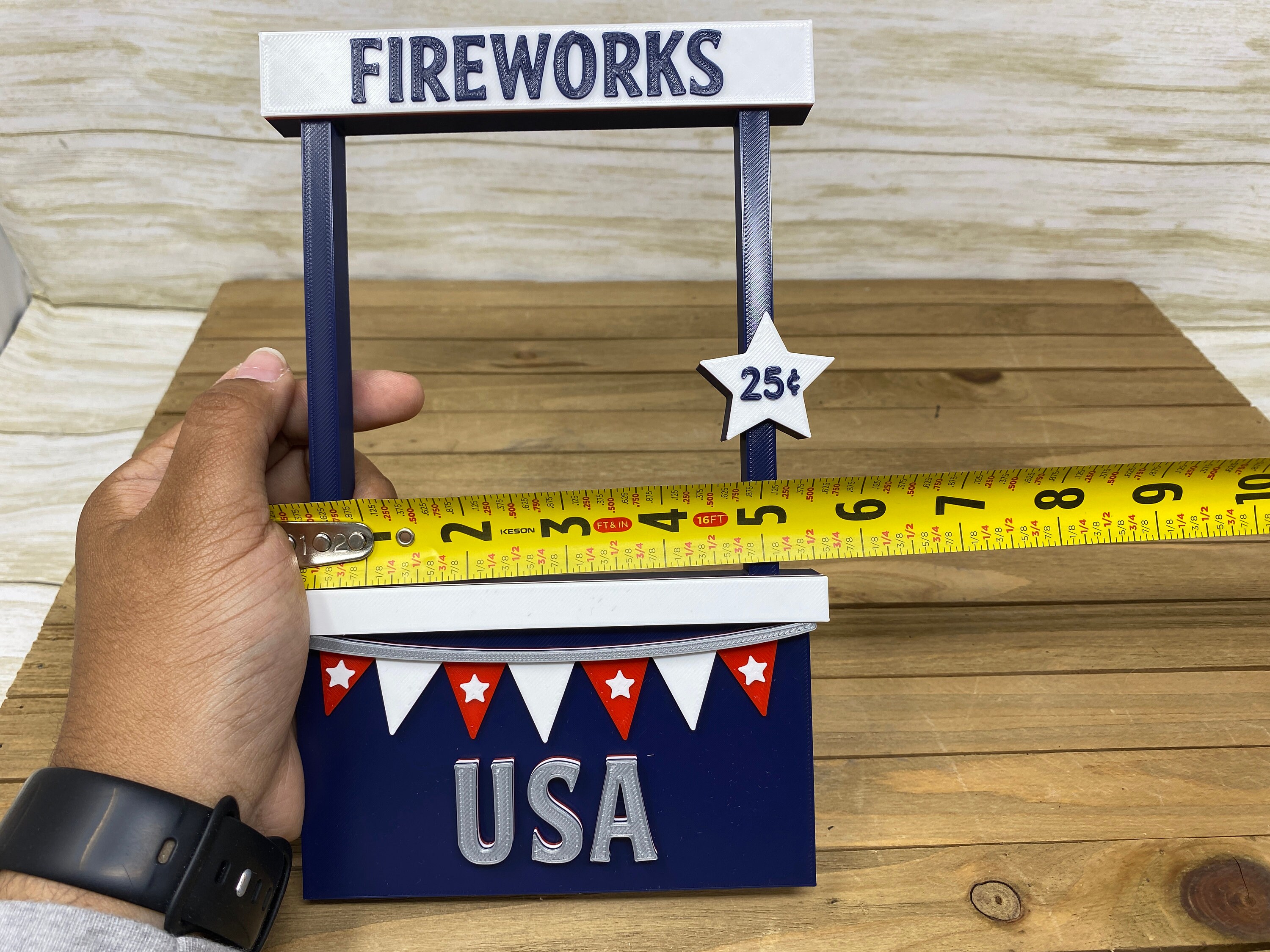4th of July Fireworks Stand 3D Printed perfect for Disney - Etsy
