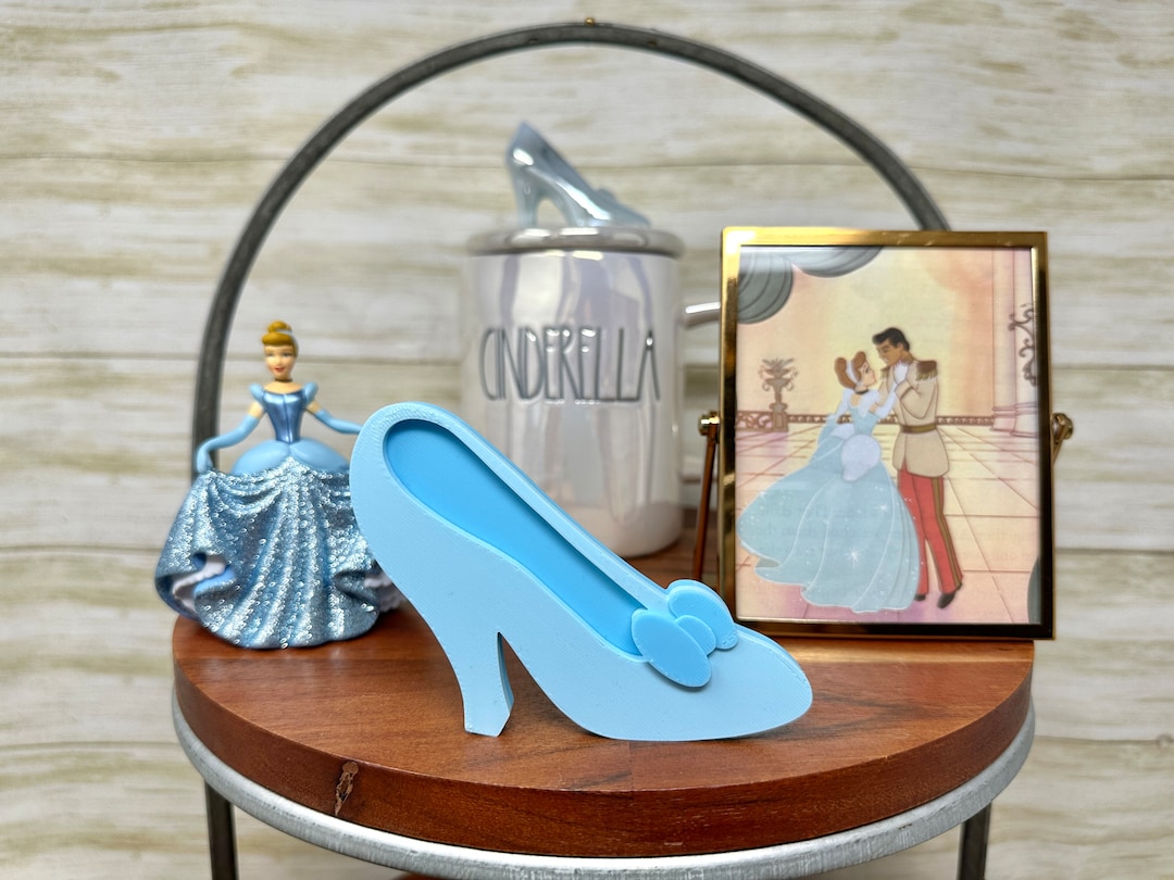 Cinderella Glass Slipper Trinket: 3D Printed Princess Decor - Etsy
