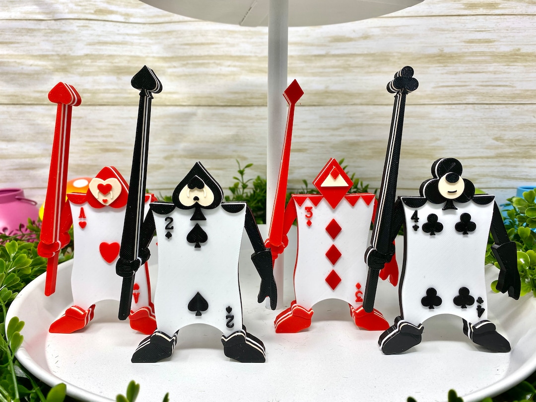 Alice In Wonderland Card Soldiers Disney