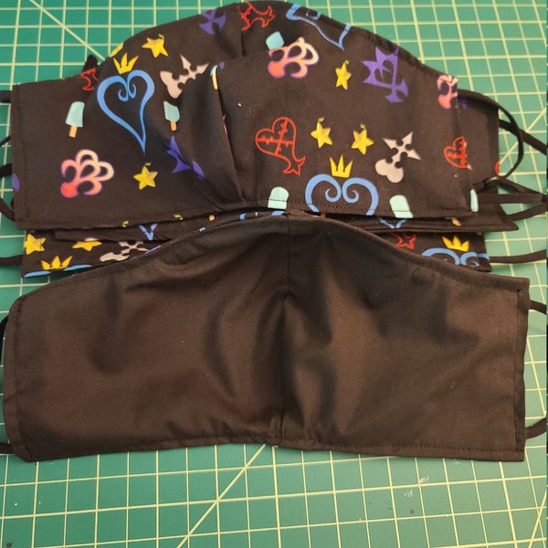 Hearts Mask - Etsy