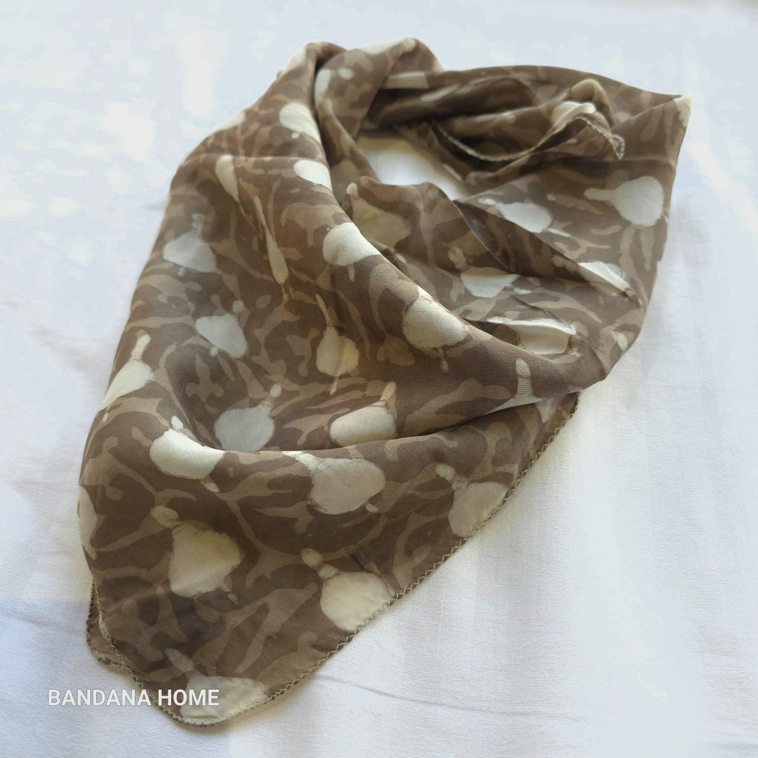 100% Cotton Bandana Bohemian Style Cotton Neck Scarf Boho Soft Cotton ...