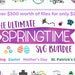 Ultimate Spring SVG Bundle: Easter SVG Files, Mother's Day Svg Bundle ...
