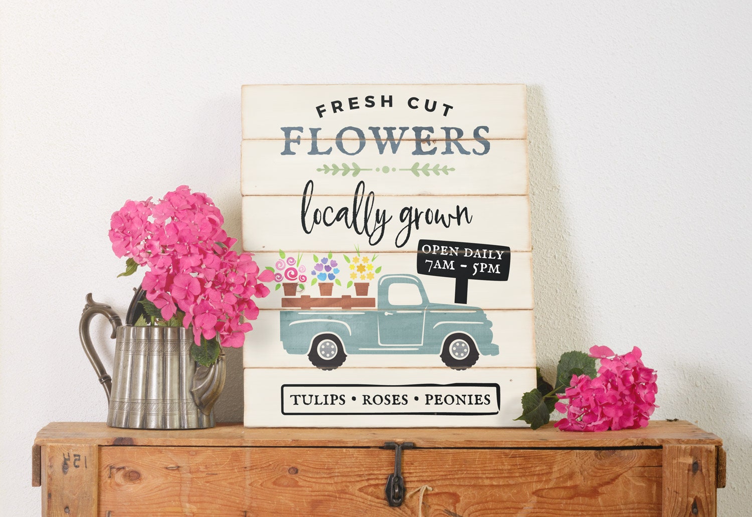 Spring Flowers Truck Svg Spring SVG Bundle: Locally Grown - Etsy
