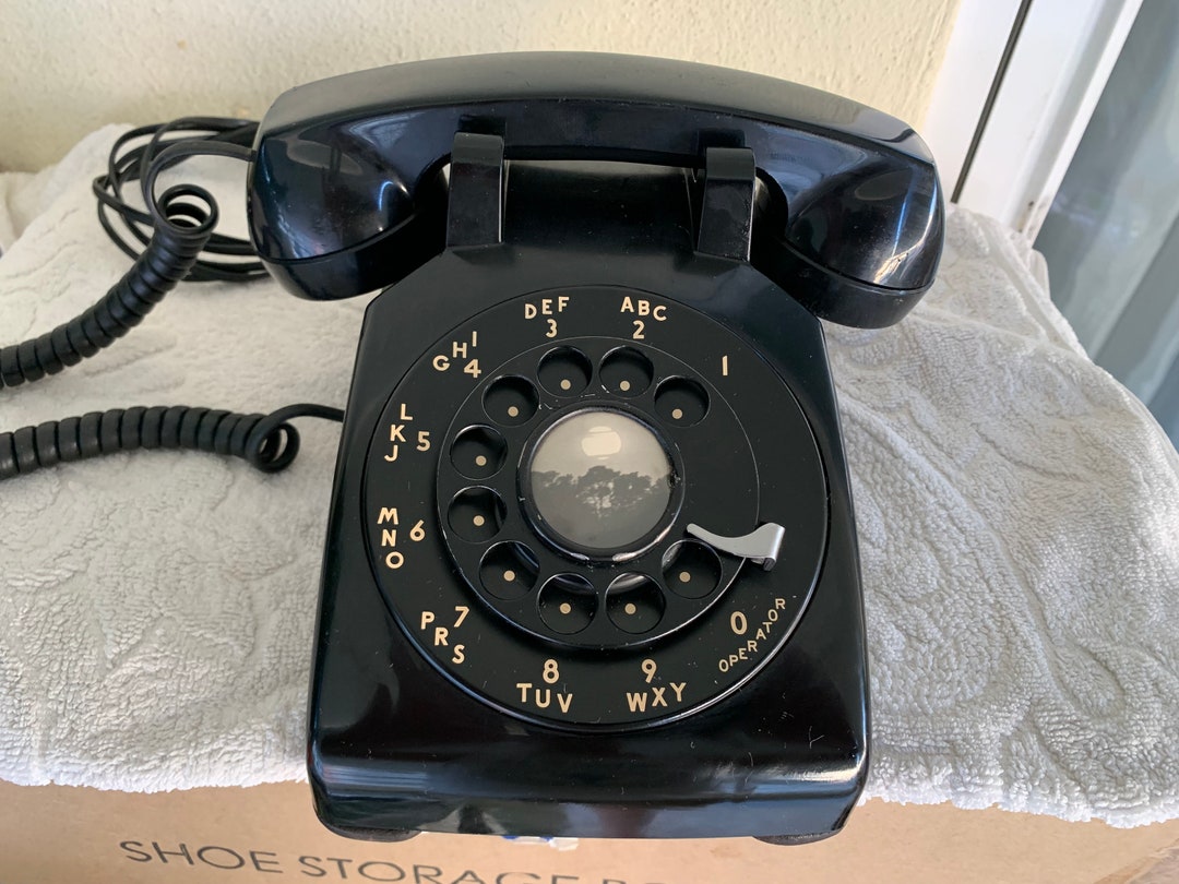Antique Telephone Western Electric(bell-system) CD500 -4/55 -USA - Etsy