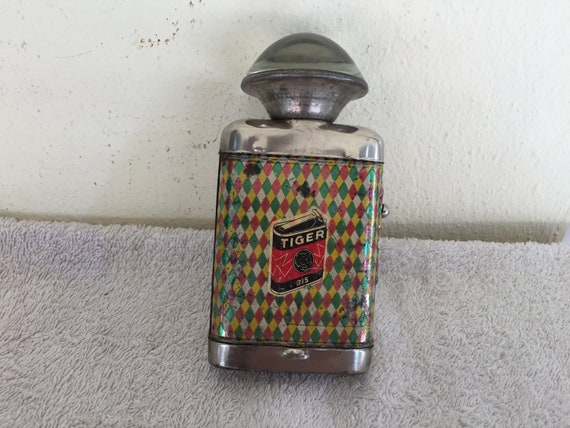 Vintage flashlight 1950 With Convex Glass | Etsy