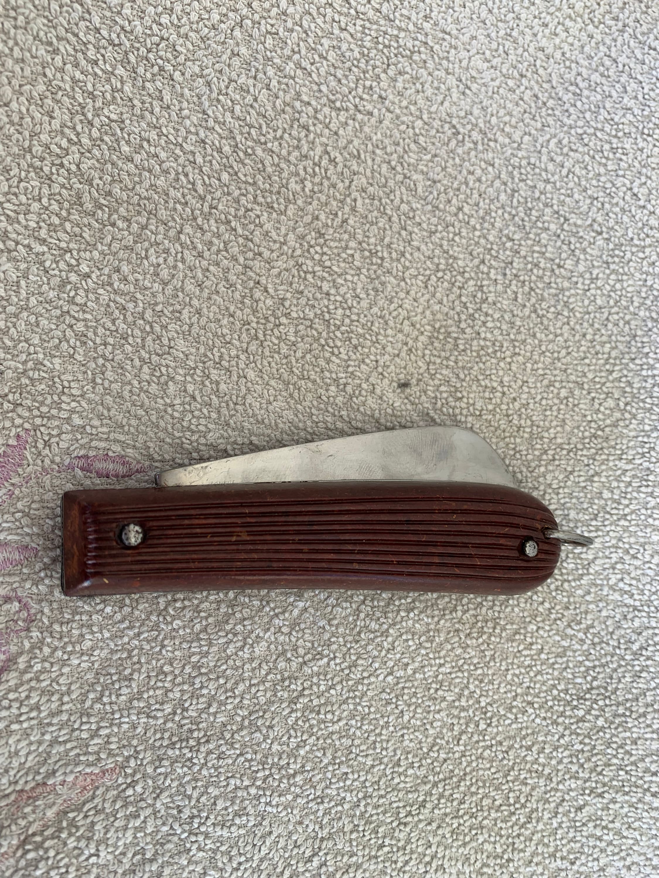 Old Okapi Pocket Knife Rare Original (GERMANY) With Bakelite Handle. - Etsy
