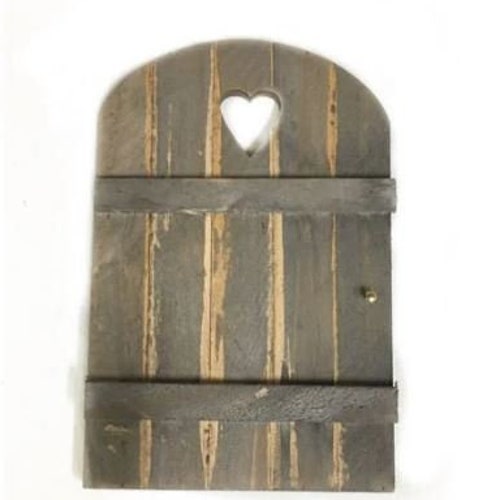 Micro Mini Wooden Door With Gold Doorknob 2.5 High | Etsy