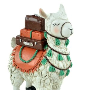 Standing Suitcase Llama,desert Llama,gift for Llama Collector - Etsy