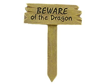 Beware of Dragon | Etsy