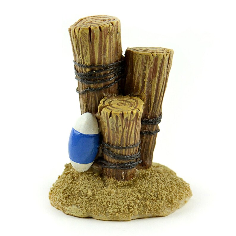 3 Nautical Beach Posts With Buoy Ocean Boat Posts - Etsy