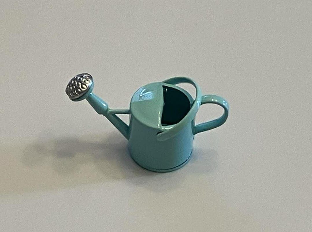 Miniature Light Blue Watering Can - Etsy