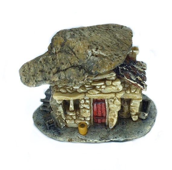 Micro-mini Rock Top Troll House Miniature Stone House for | Etsy