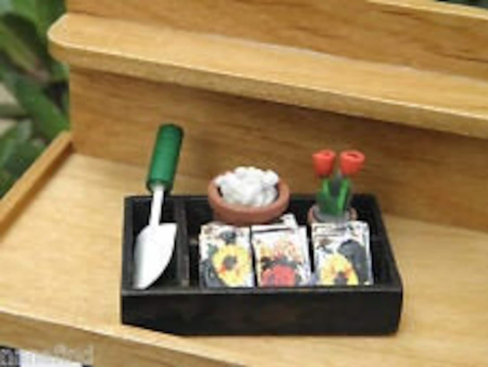 Miniature Seed Set Miniature Gardening Starter Set Dollhouse - Etsy