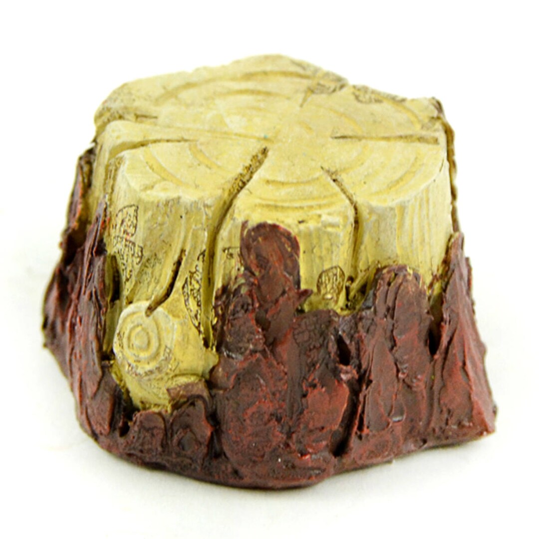 Brown Bark Tree Stump Miniature, Fairy Garden Landscaping - Etsy