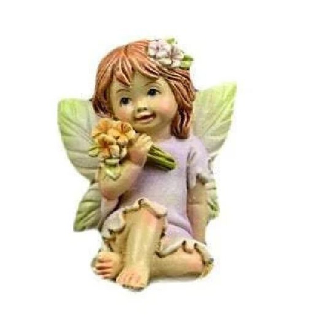 Miniature Spring Fairy With Bouquet - Etsy