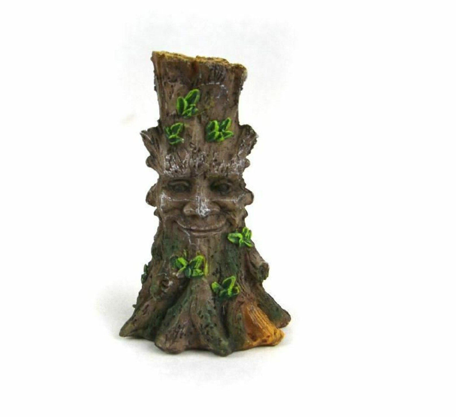 3 Tree Stump With a Face Smiling Tree Trunk Fairy - Etsy Canada