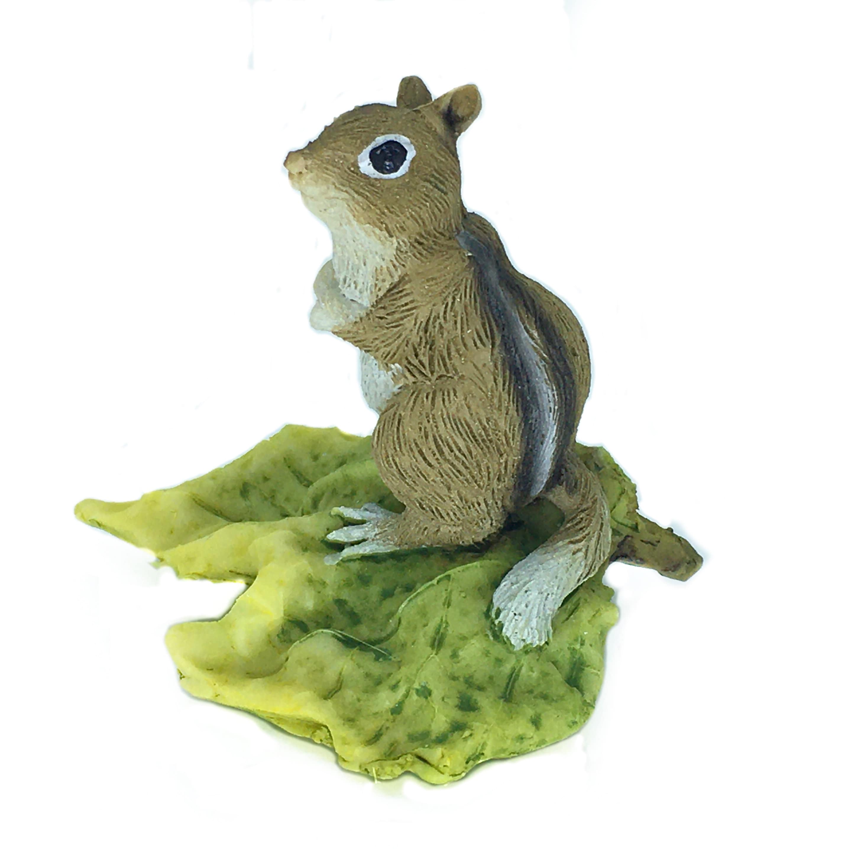 Choice of Chipmunk Figurines Chipmunk Miniaturesfairy Garden - Etsy