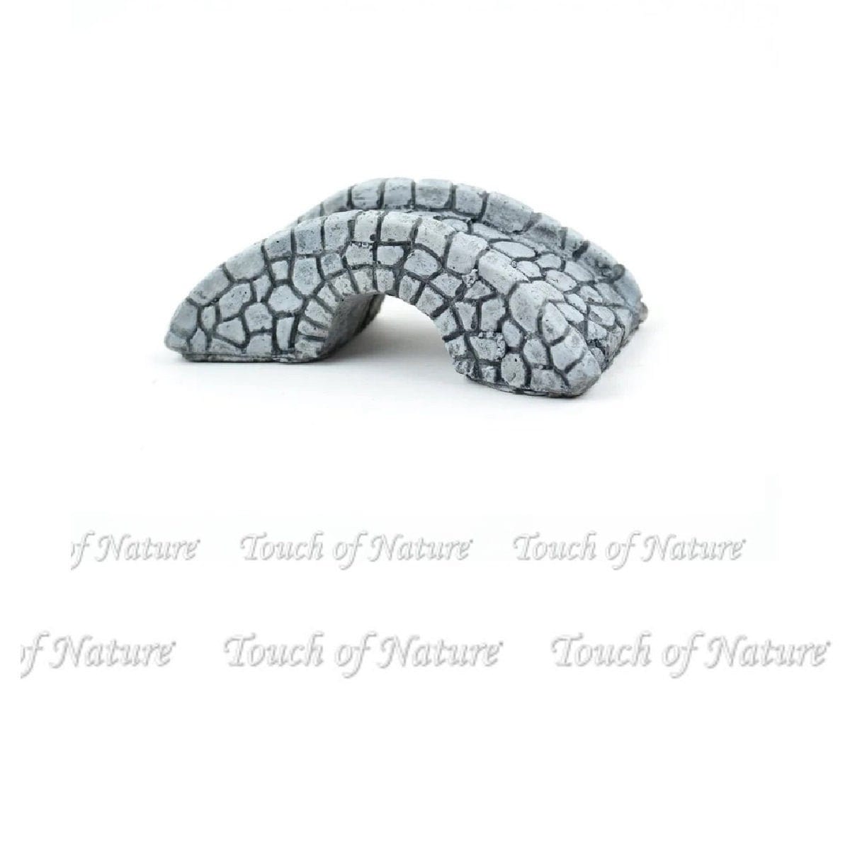 Miniature Gray Stone Bridge Stacked Stone Footbridge | Etsy