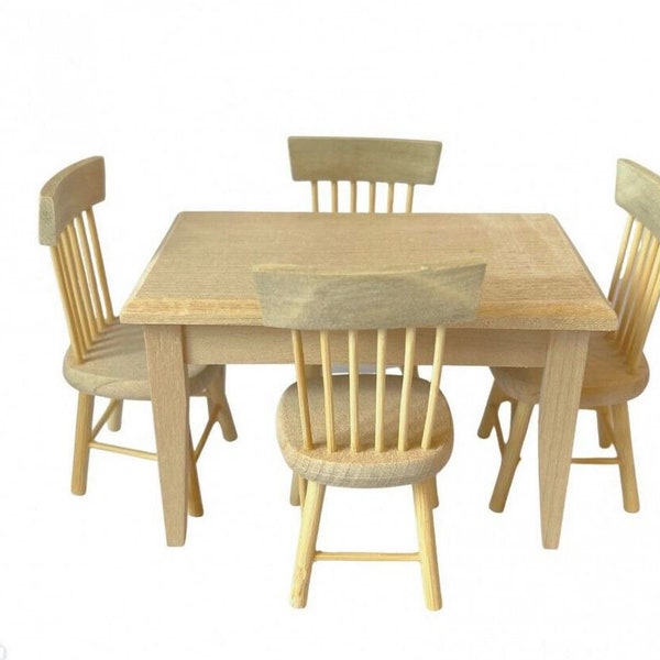 Table With 6 Chairs - Etsy