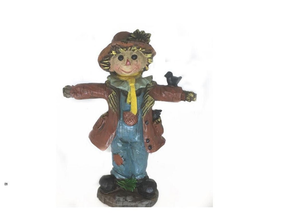 Miniature Fall Fairy Garden Scarecrow - Etsy