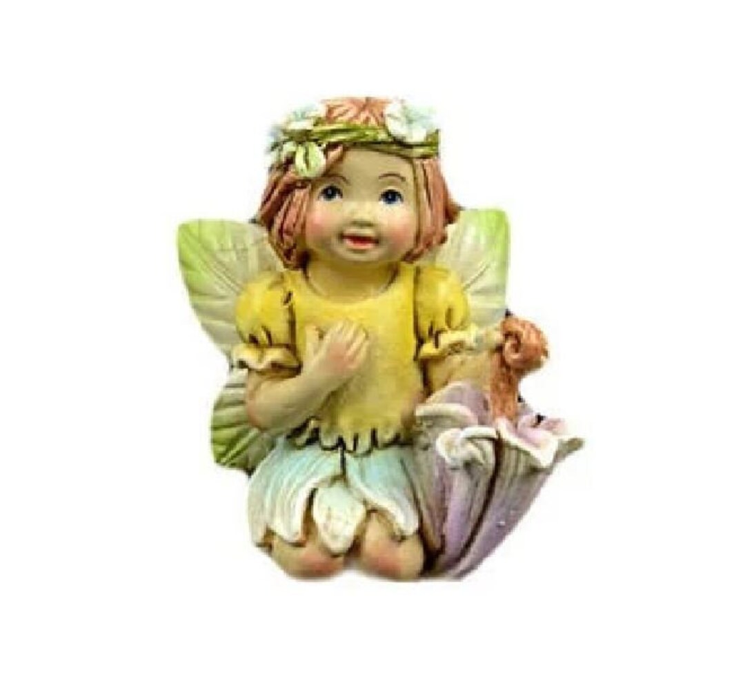 Miniature Spring Fairy With an Umbrella - Etsy