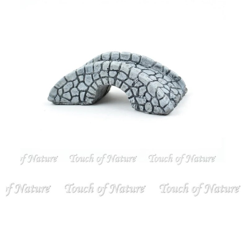 Miniature Gray Stone Bridge Stacked Stone Footbridge - Etsy