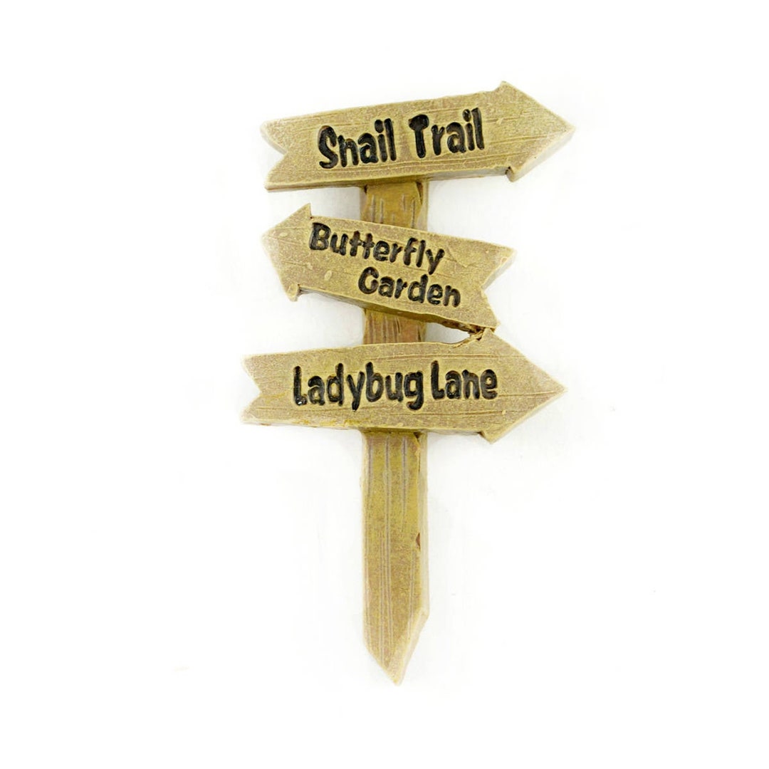 Snail Trail, Butterfly, Ladybug Sign, Forest Sign, Fairy Garden ...