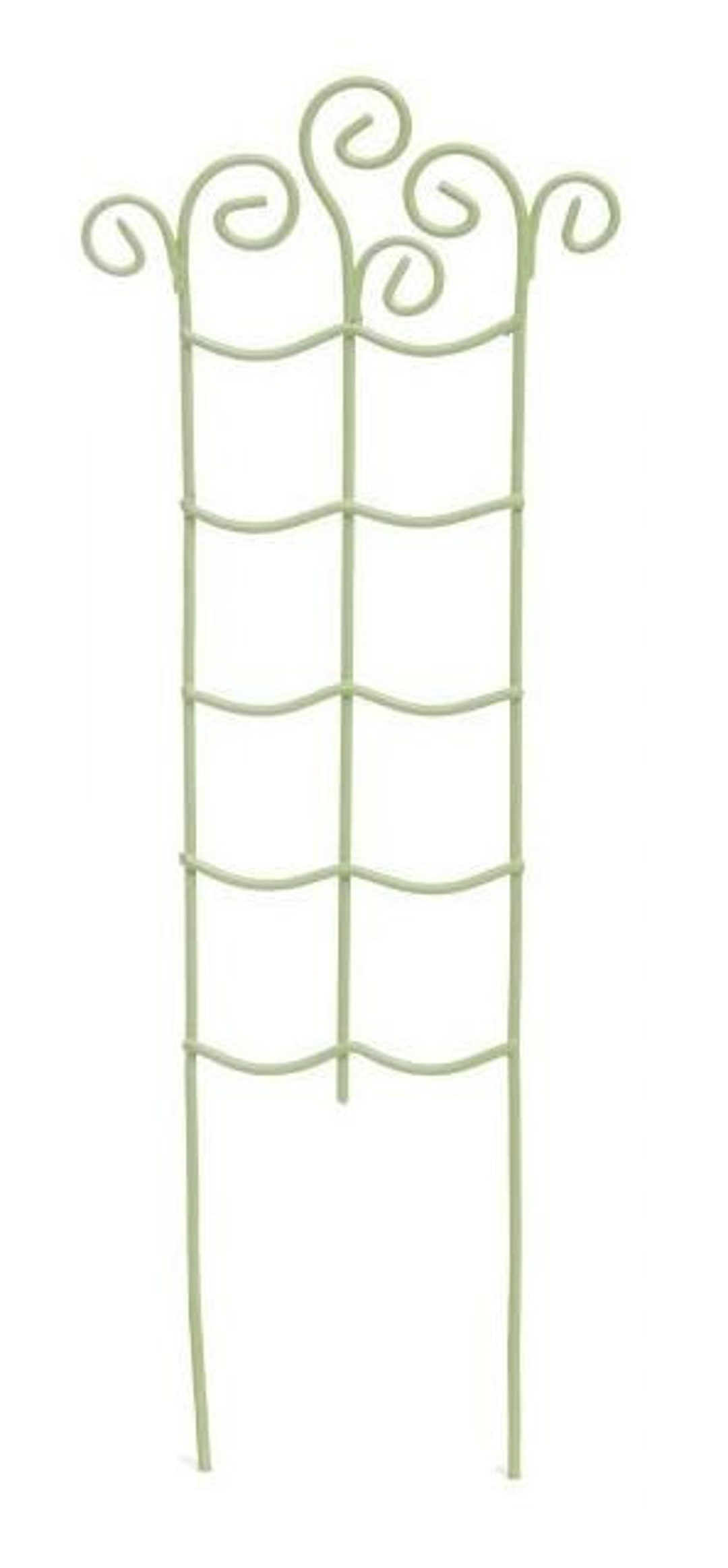 Miniature Light Green Garden Trellis, 7" Filigree Trellis, Fairy Garden ...