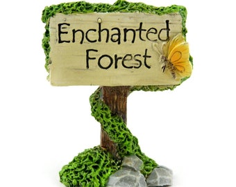 Enchanted Garden Sign - Etsy