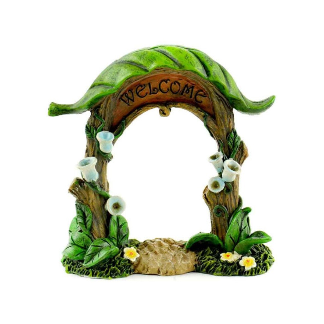 Miniature Tropical Welcome to the Rainforest Arch - Etsy