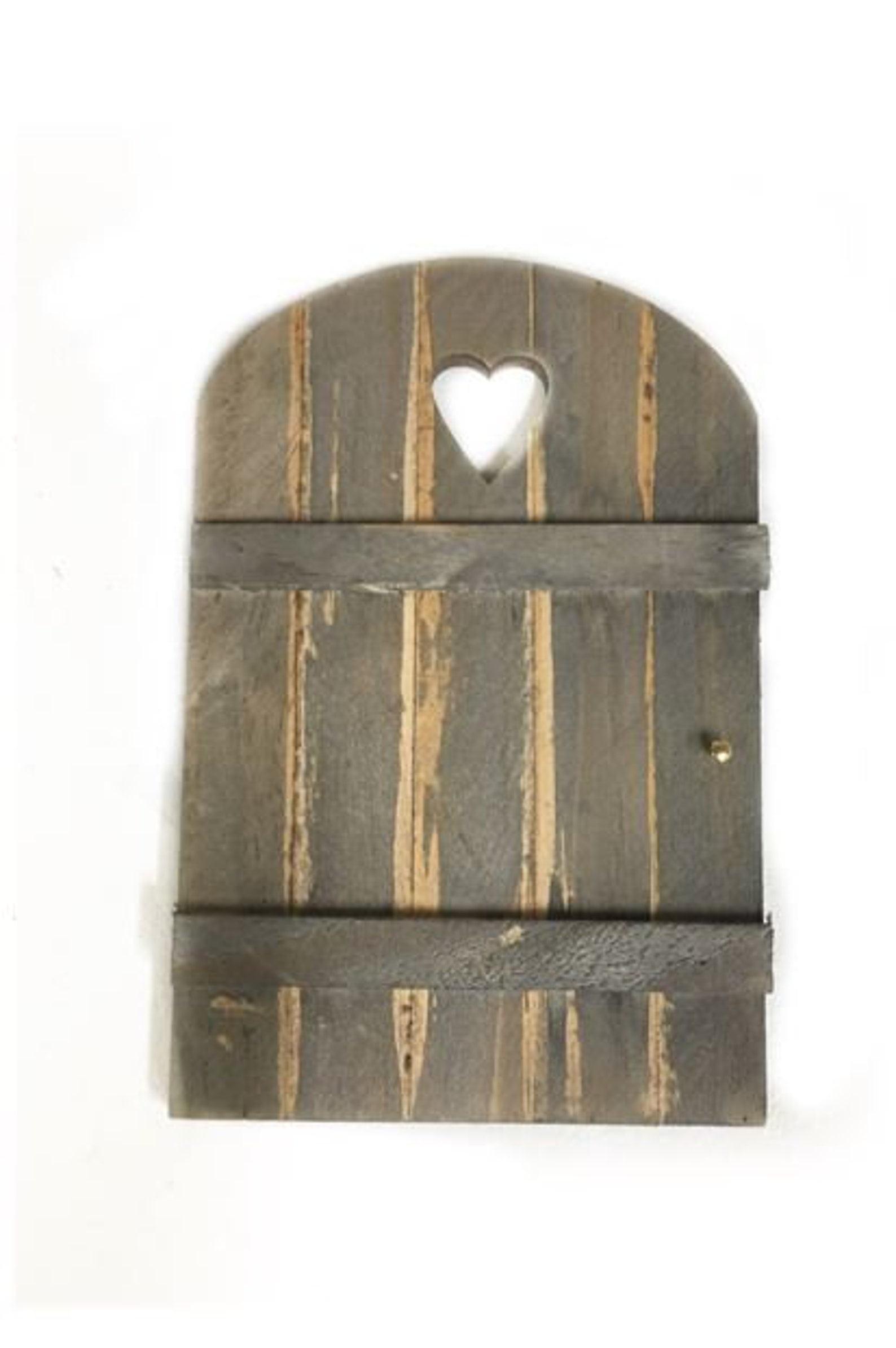 Micro Mini Wooden Door With Gold Doorknob, 2.5" High Unfinished Wood ...