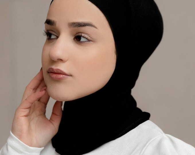 Ninja Under Hijab Cap Bonnet Black - Etsy