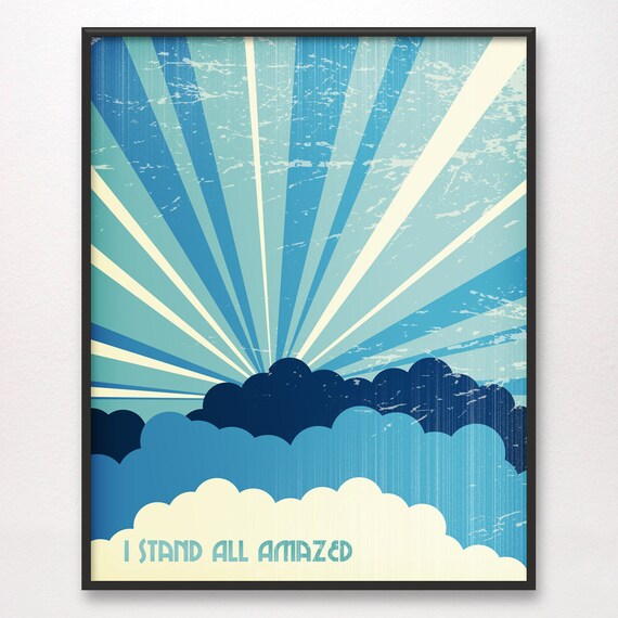 I Stand All Amazed Giclée Art Print LDS Mormon Christian | Etsy