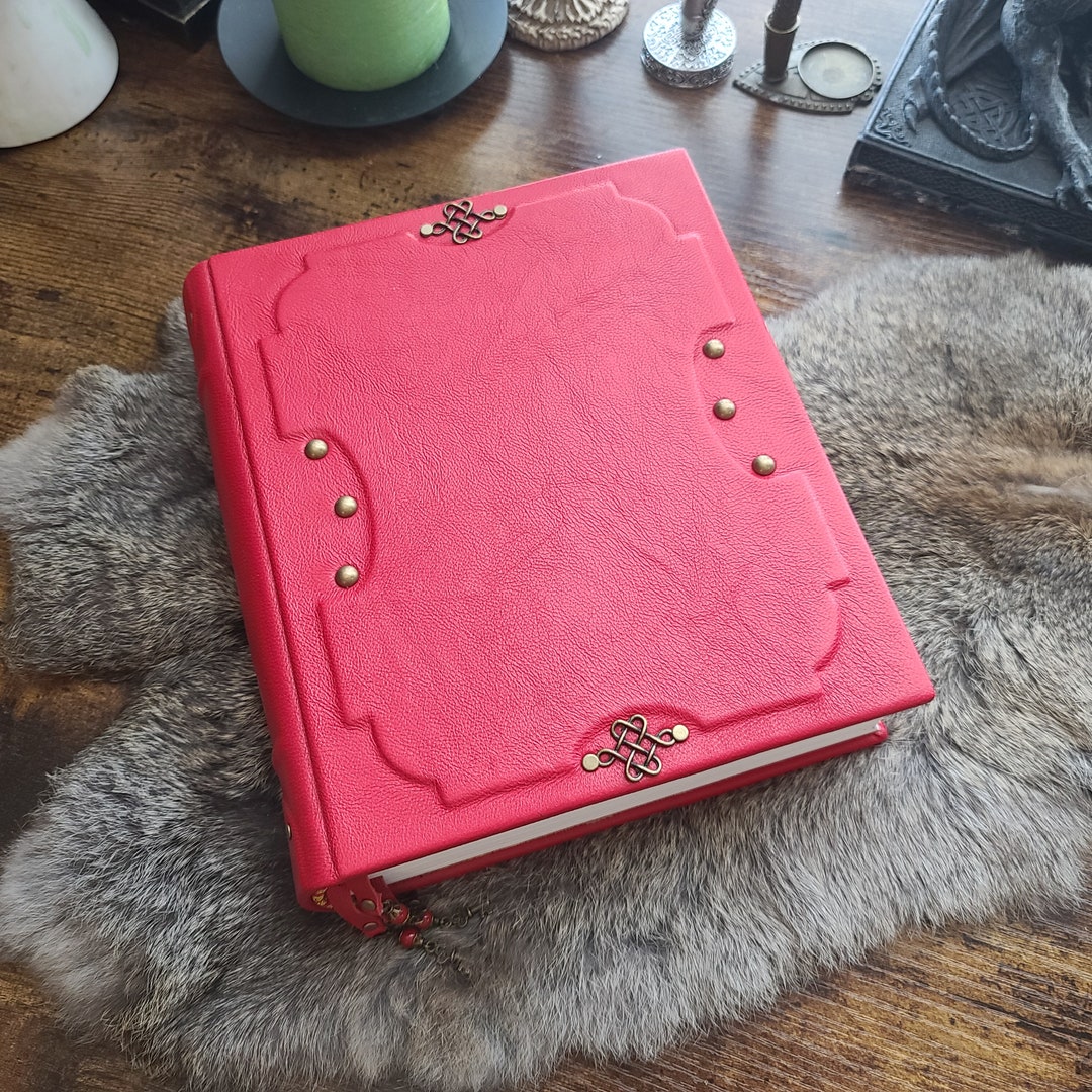 Vintage Red Blank Diary. IN STOCK - Etsy