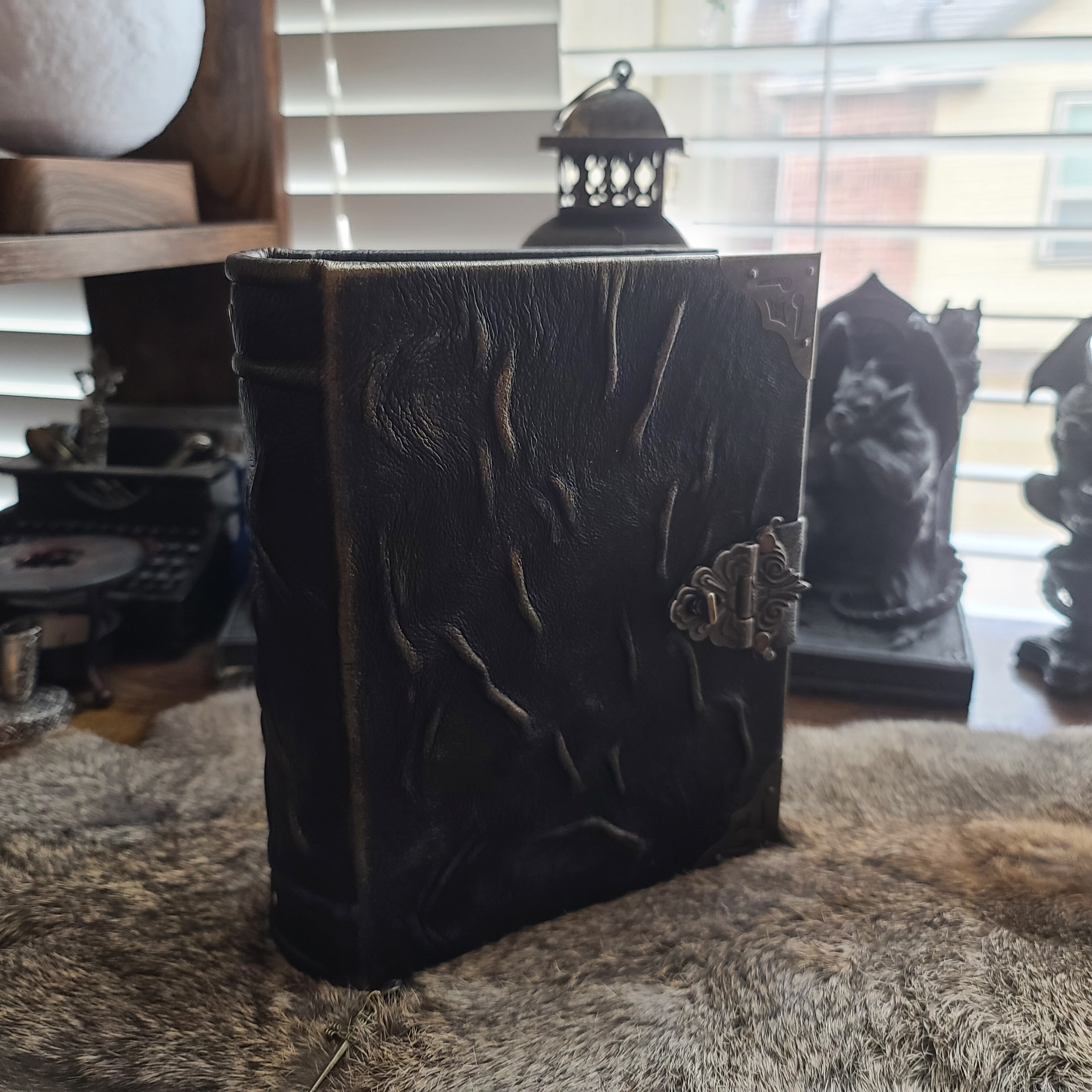 Warlock Diary. Spellbook. Leather. Handmade Book of Shadows - Etsy