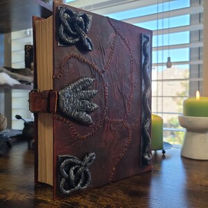 Hocus Pocus Replica. Handmade Blank Leather Journal - Etsy