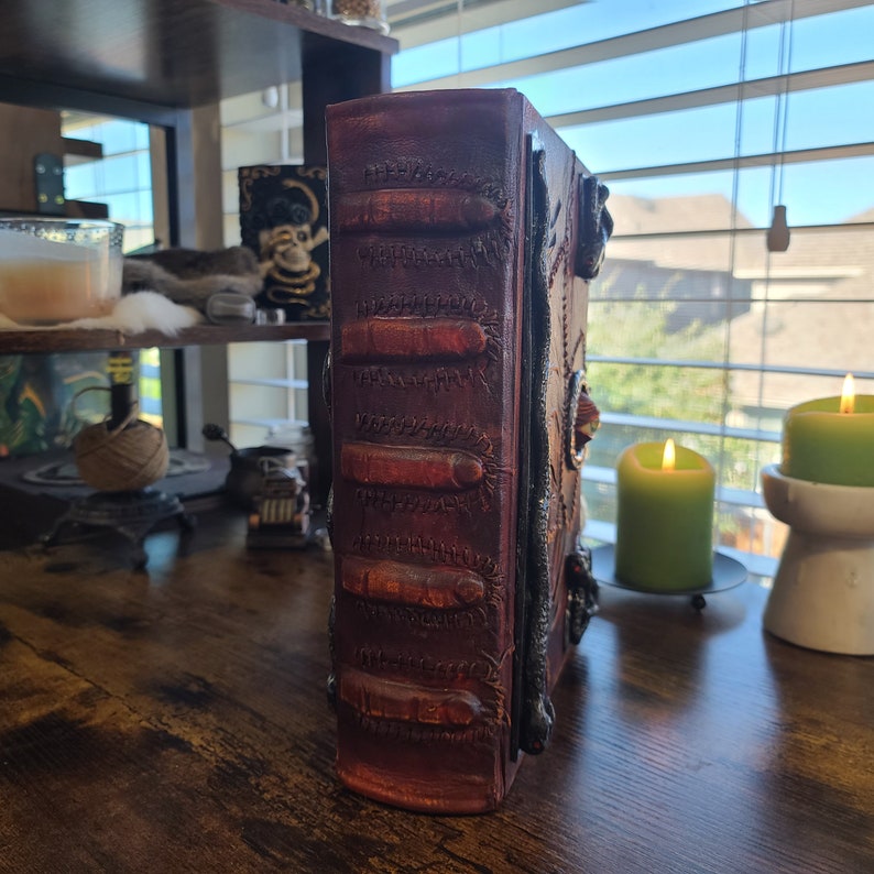 Hocus Pocus Replica. Handmade Blank Leather Journal - Etsy