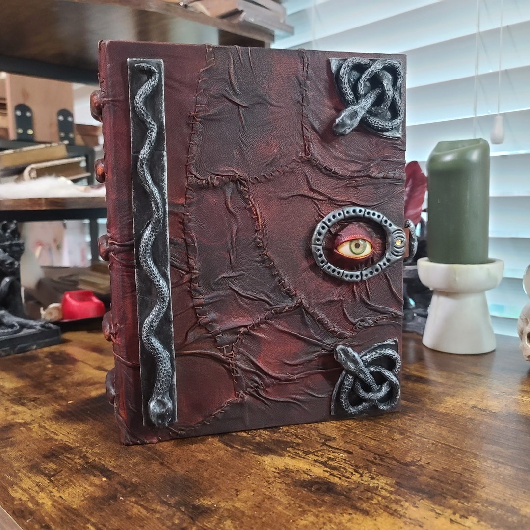 Hocus Pocus Replica. Handmade Post Bound Journal (screw Binder) - Etsy