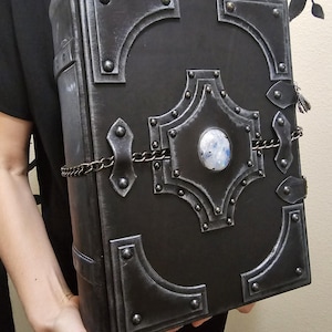 The Soul of Darkness. Unique Handmade Medieval Blank Leather Journal. 9 ...