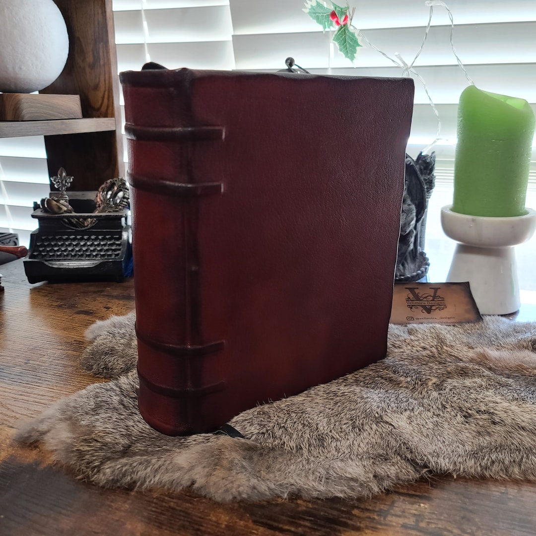 Ancient Medieval Blank Leather Journal by Velimira Designs. - Etsy