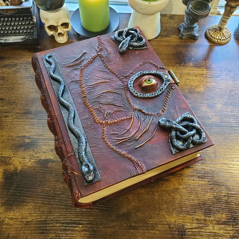 Hocus Pocus Replica. Handmade Blank Leather Journal - Etsy