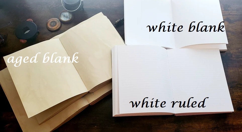 Classic Big Spell Book Grimoire Book of Shadows Pentagram - Etsy