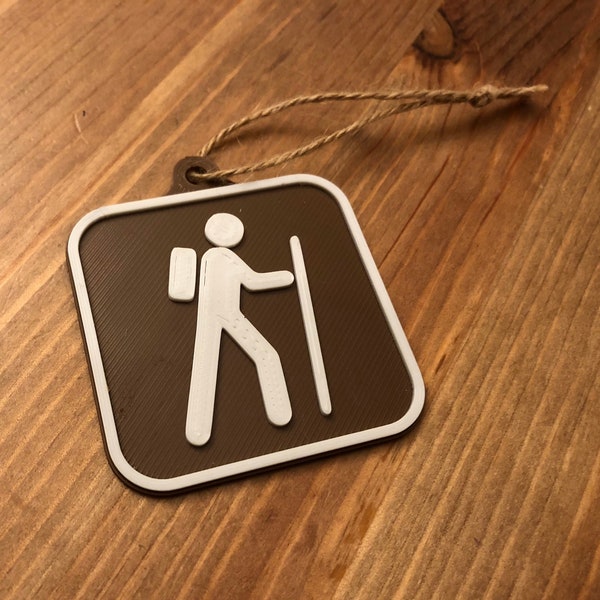 Hiking Sign - Etsy