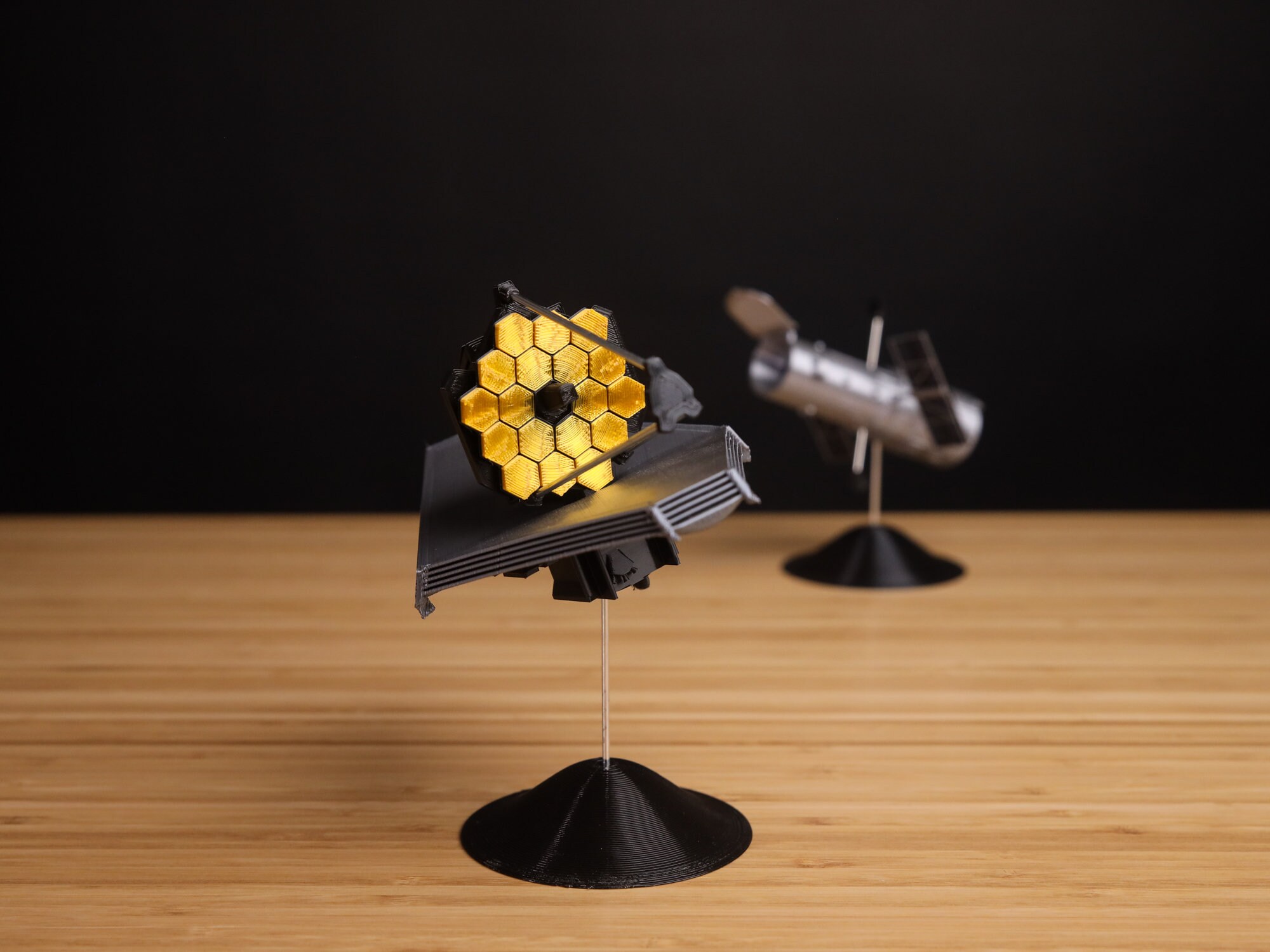 3D Printed Space Telescopes Hubble & James Webb Model Kit - Etsy UK