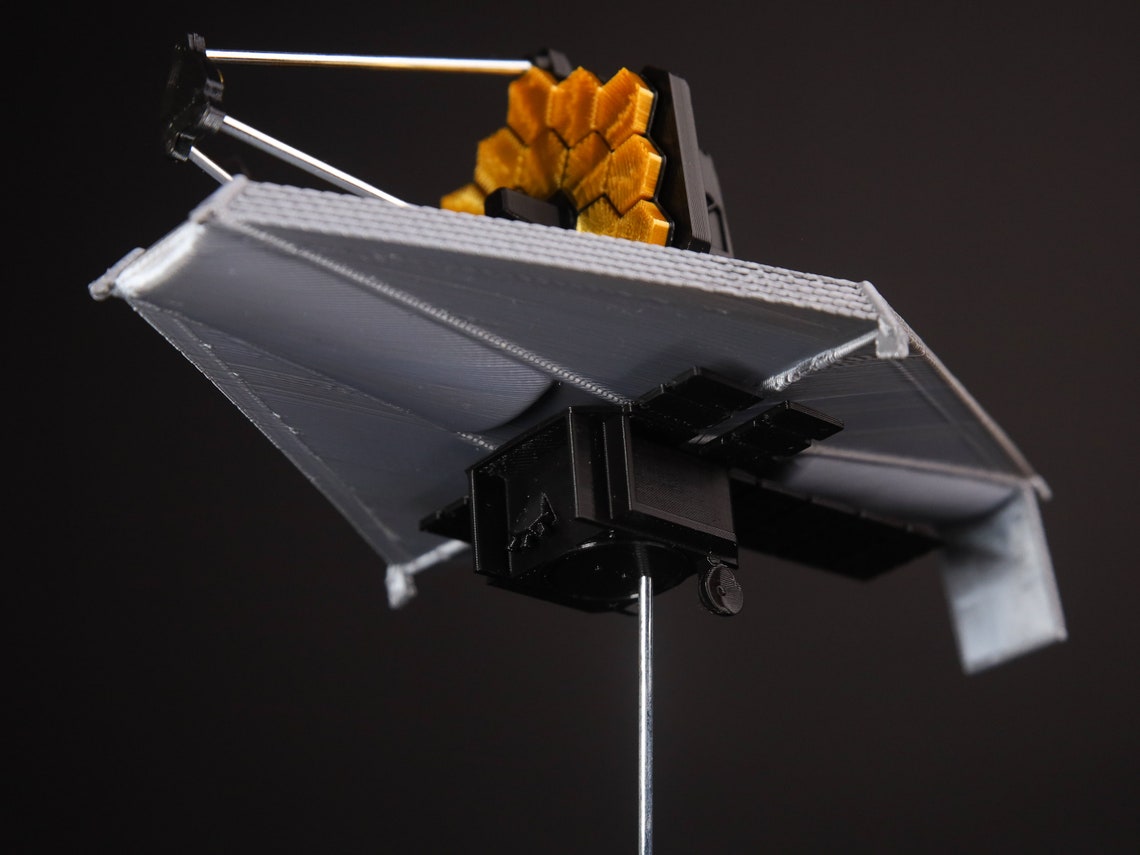 3D Printed James Webb Space Telescope Model Kit - Etsy