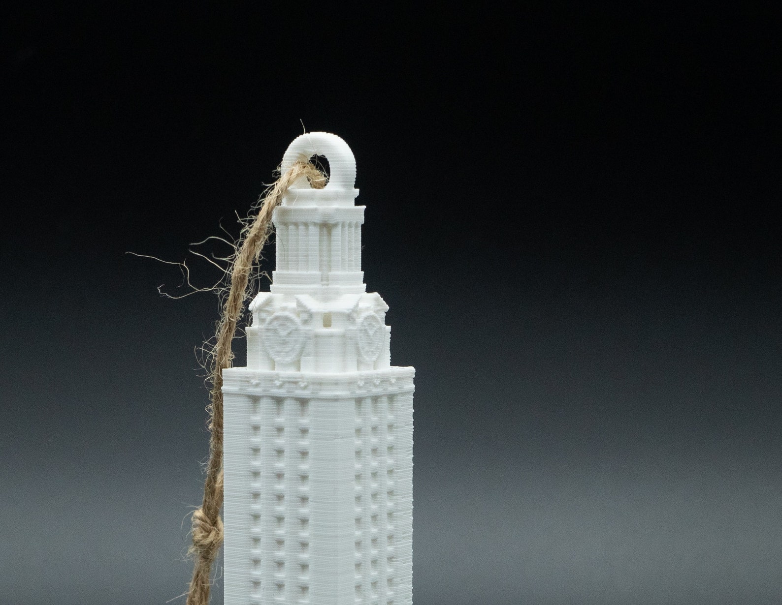 3D Printed UT Tower Ornament | Austin Skyline Downtown Austin Texas - Etsy