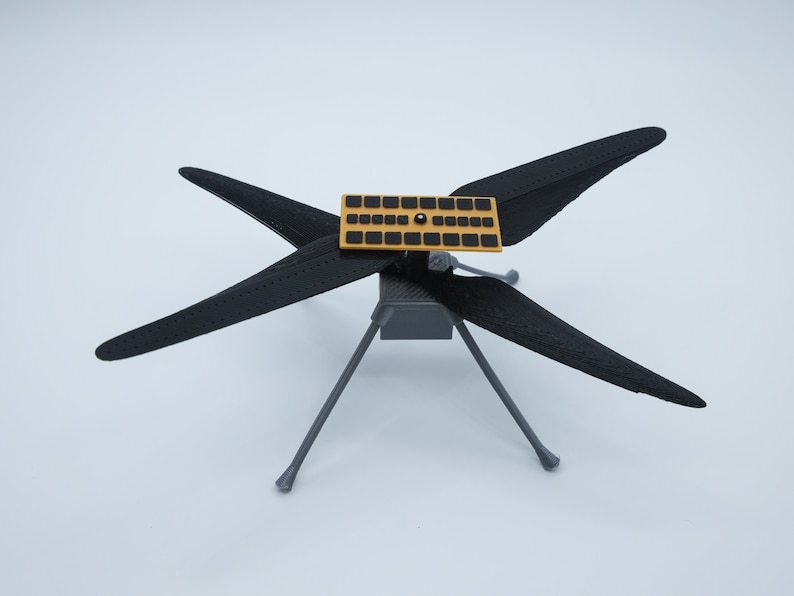 3D Printed Mars Helicopter Ingenuity Model Kit - Etsy