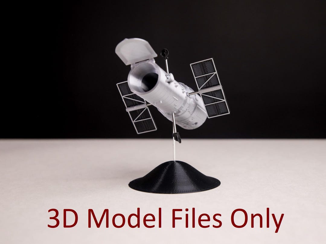 Hubble Telescope STL Model for 3D Printing [DIGITAL File Only!] - Etsy
