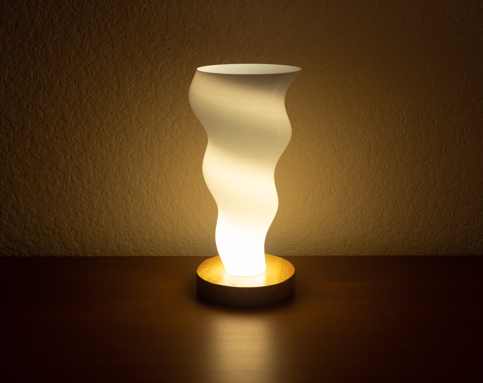 Cyclone Modern Desk Lamp or Small Table Lamp | Etsy