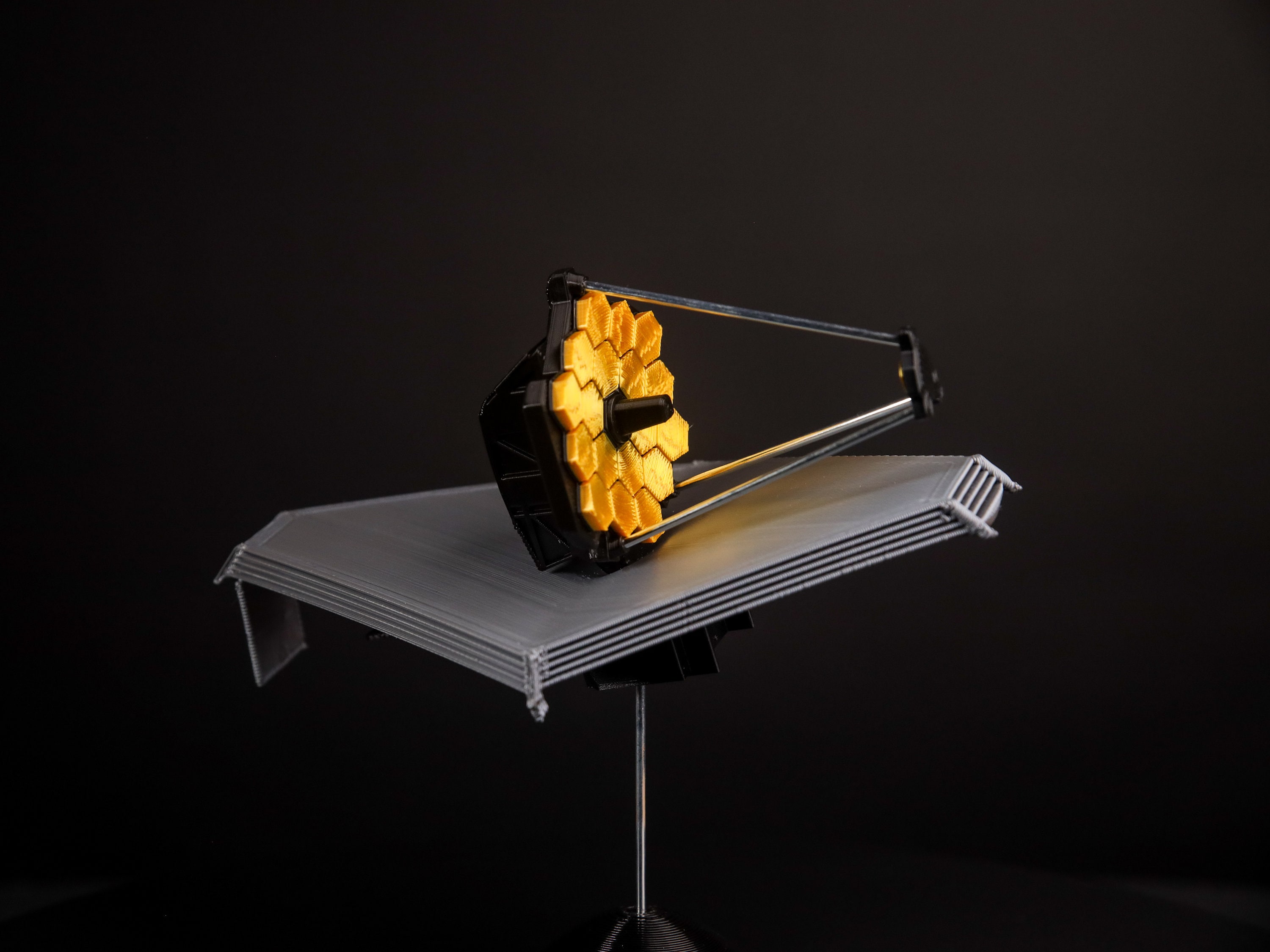3D Printed James Webb Space Telescope Model Kit - Etsy